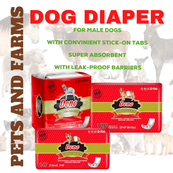 DONO DISPOSABLE MALE DIAPERS | Lazada PH