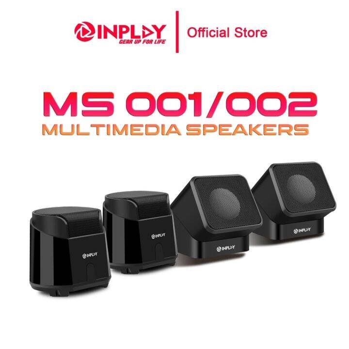 INPLAY MS001/002 Mini Multimedia Speakers FOR GAMING/PC/LAPTOP/MAC ...