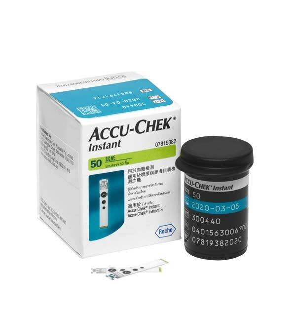 [J Healthcare] Accu Chek Instant Test strips 50s (1box) With Long Exp ...