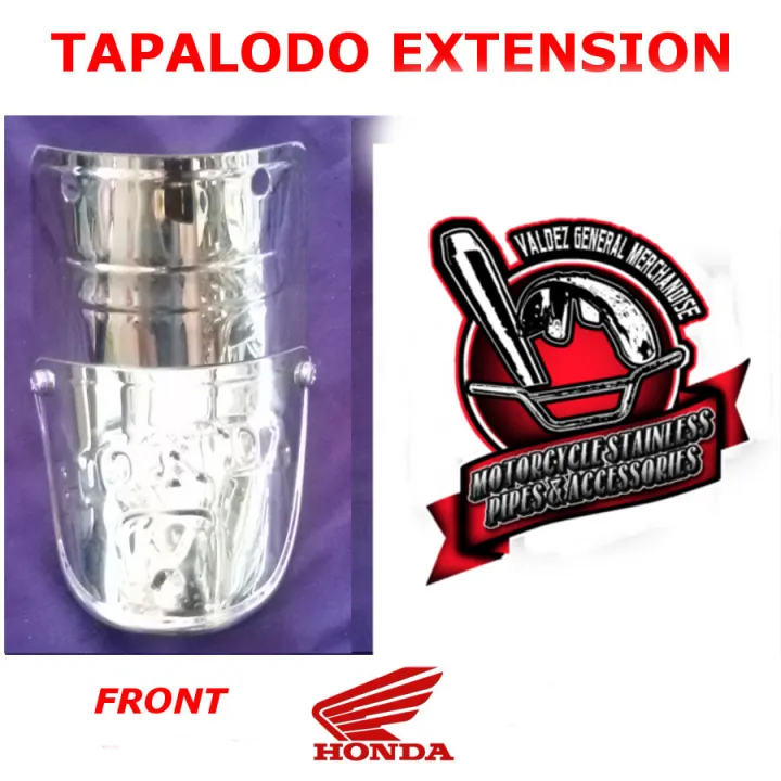 TMX 125 , TMX 155, Rusi, Euro, FRONT Universal Fender Extension ...