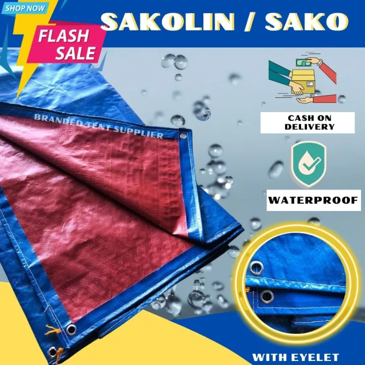 12ft x 12ft SAKO Waterproof Laminated Sack / Sakolin / Sackolin / Lona ...