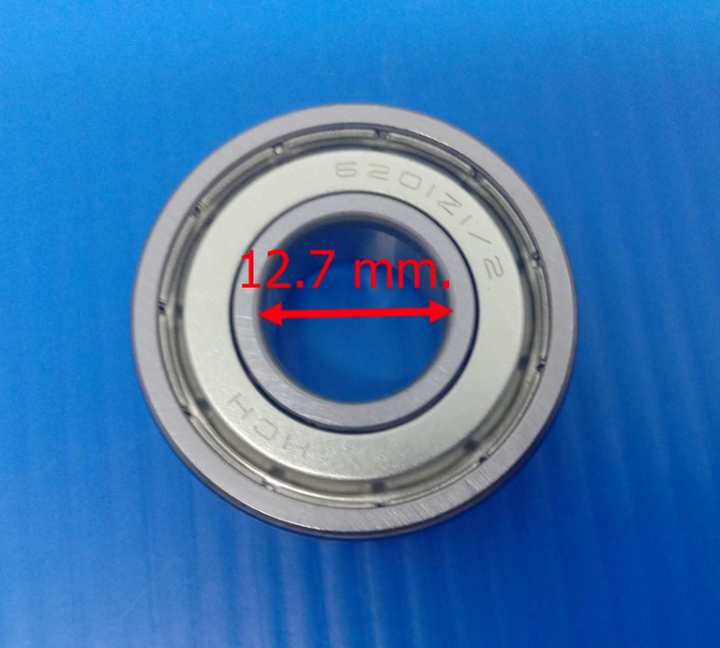 10 ชิ้น 6201Z1/2 ( 12.7 x 32 x 10 mm. ) HCH ball bearing ลูกปืน เม็ดกลม ...