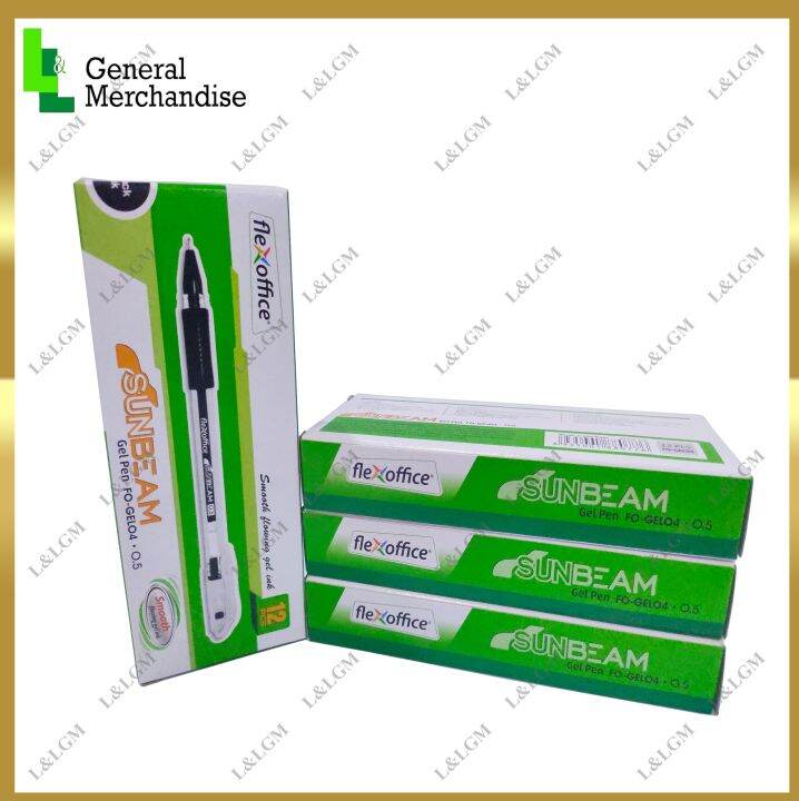 SUNBEAM GEL PEN 0.5 (12's / box) | Lazada PH