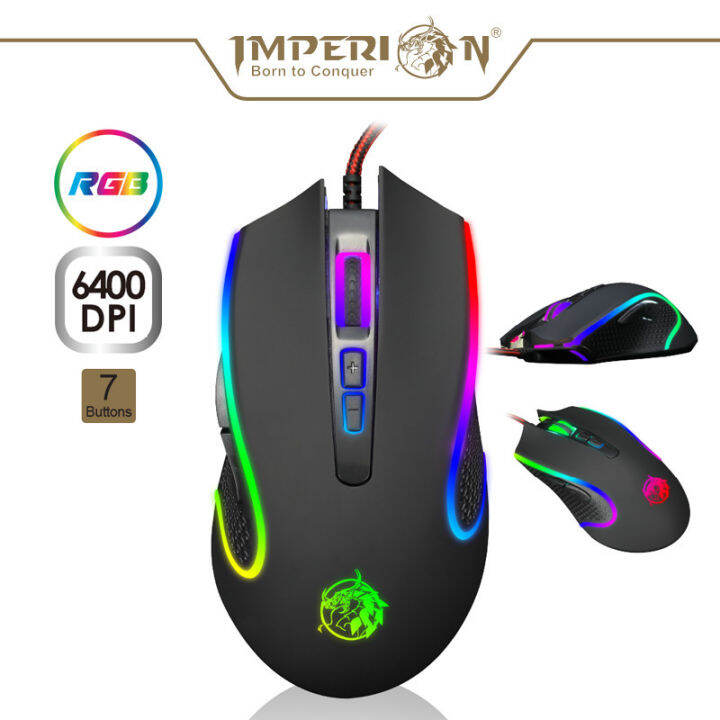 Imperion M330 Atomic 6400dpi Wired Gaming Mouse | Lazada