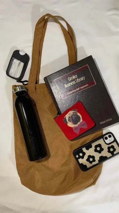 TOTE BAG WITH ZIPPER | Lazada PH