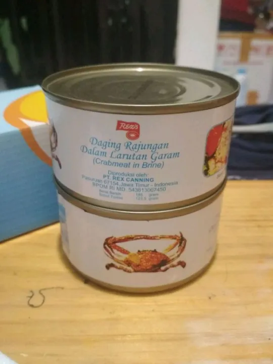 REX Crab Meat ( Daging Rajungan Kaleng ) 185Gr | Lazada Indonesia