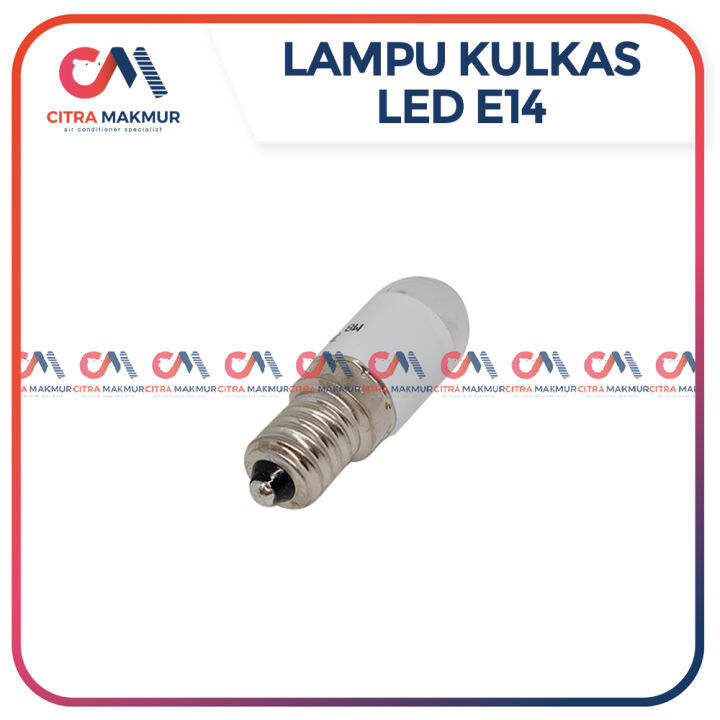 Lampu Bohlam Kulkas LED E12 dalam Lemari Es Freezer fitting 15 Watt 15watt Kuning E 12 220 Volt ...