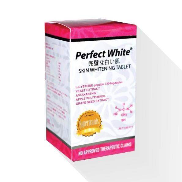 Perfect White Skin Whitening Tablet 30 Tablets | Lazada PH
