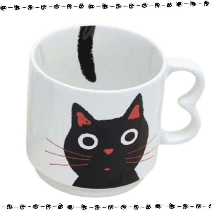 Round Eyes Cat Stackable Mug Cup | Lazada Singapore