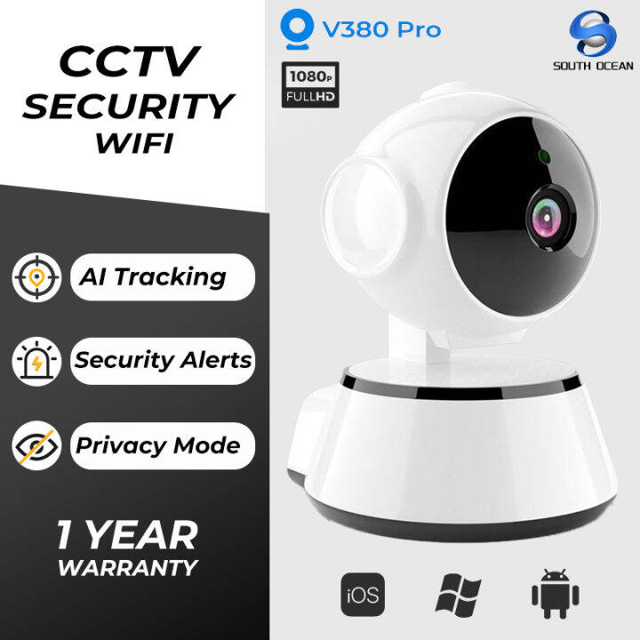 V380 Pro CCTV camera WiFi Wireless IP Camera Security Home Network Video ip cam Surveillance ...