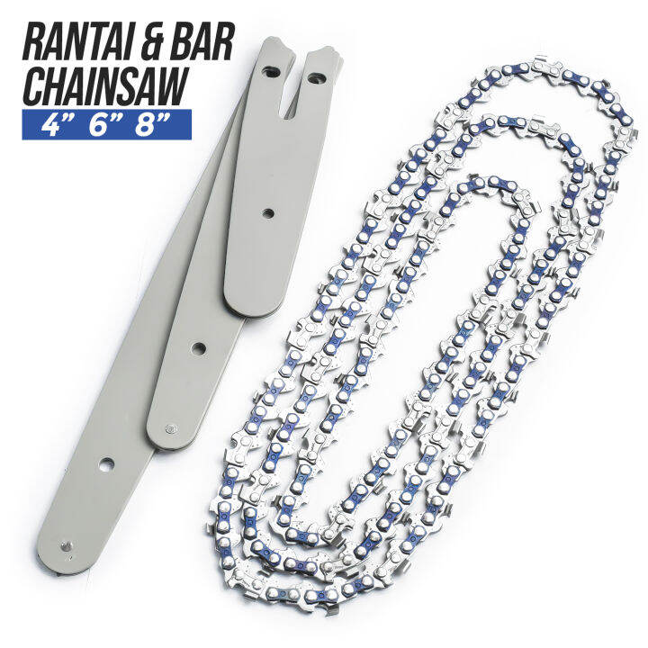 Chainsaw Guide Bar Ukuran 4/6/8 Inch Hight Quality Bahan Baja Bar ...