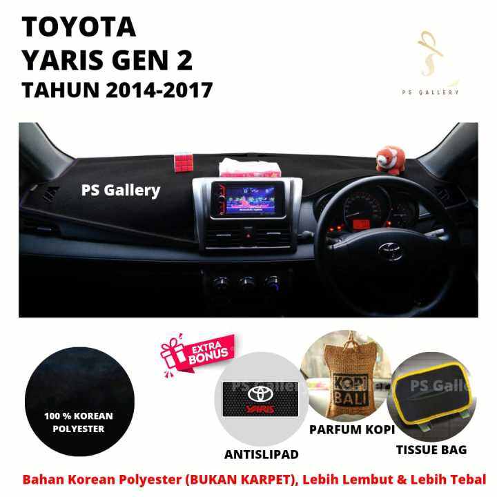 Alas Dasbor Mobil YARIS LELE / YARIS GEN 2 Aksesoris Cover Dashboard ...
