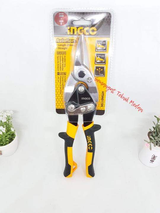 GUNTING BAJA RINGAN HOLO STAINLESS STEEL 3 ARAH KARPET SENG INGCO ...