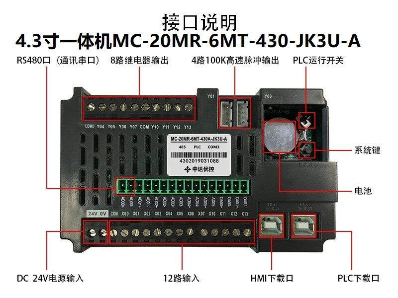 ขายตรงจากโรงงาน ykhmi หน้าจอสัมผัสอลูมิเนียมอัลลอยด์4นิ้ว4.3นิ้วแบบ all ...
