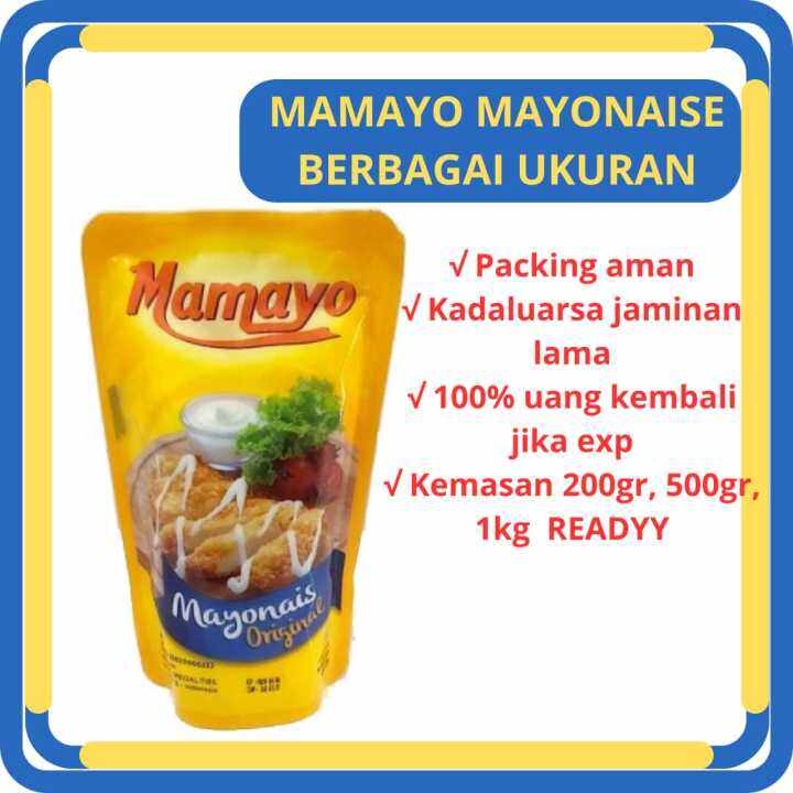 Mamayo Mayonaise 1kg berbagai ukuran siap saji | Lazada Indonesia