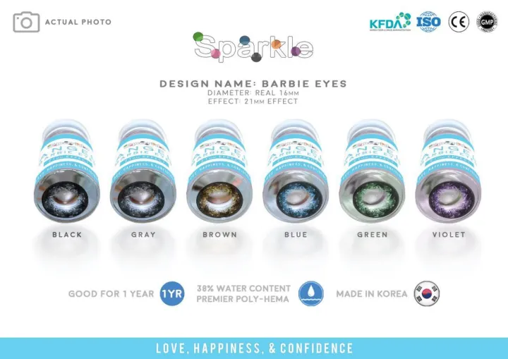SPARKLE BARBIE EYES 16mm CONTACT LENS | Lazada PH