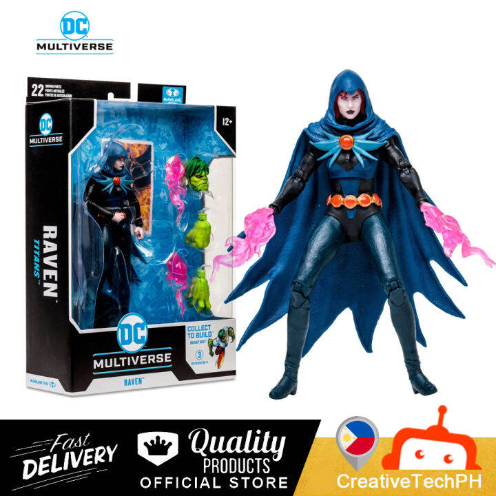 McFarlane Toys - DC Build-A 7" Figures Wave 10 - Titans - Raven ...