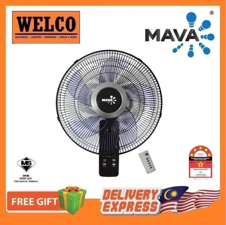 MAVA 16INCH REMOTE CONTROL WALL FAN [MV40RC] | Lazada