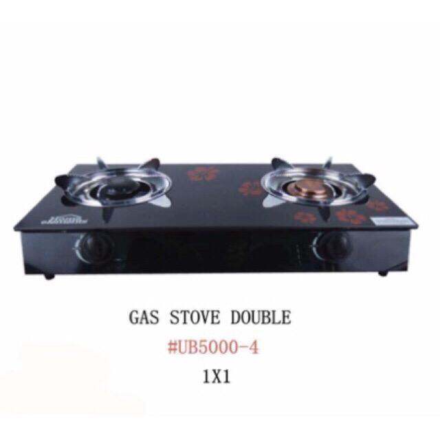 PS STAR UNIBEST UB5000 Double Burner Glass Top Gas Stove | Lazada PH