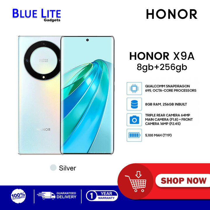 Honor X9A 8GB+256GB Silver | Lazada PH