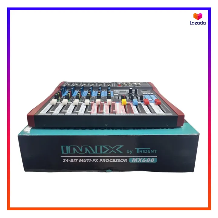 ORIGINAL IMIX PROFESSIONAL MIXER 6-CHANNEL MA-600 W/BT 24BIT 16DSP ...