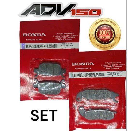 HONDA ADV 160 Brake Pads SET Front Rear Genuine Parts ABS | Lazada PH