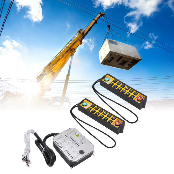 Hoist Crane Industrial Remote Control Anti Drop ABS Industrial Remote ...
