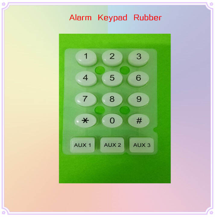 Alarm Keypad Rubber 8 zone (supa8 & etc) | Lazada