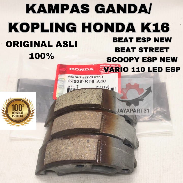 KAMPAS GANDA CVT K16 ASLI ORIGINAL BEAT VARIO 110 FI ESP SCOOPY SERRET | Lazada Indonesia