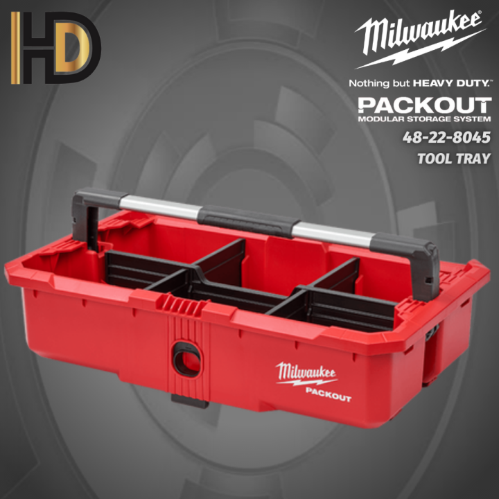 Milwaukee PACKOUT Tool Tray / Milwaukee Heavy Duty PACKOUT Tool Tray ...