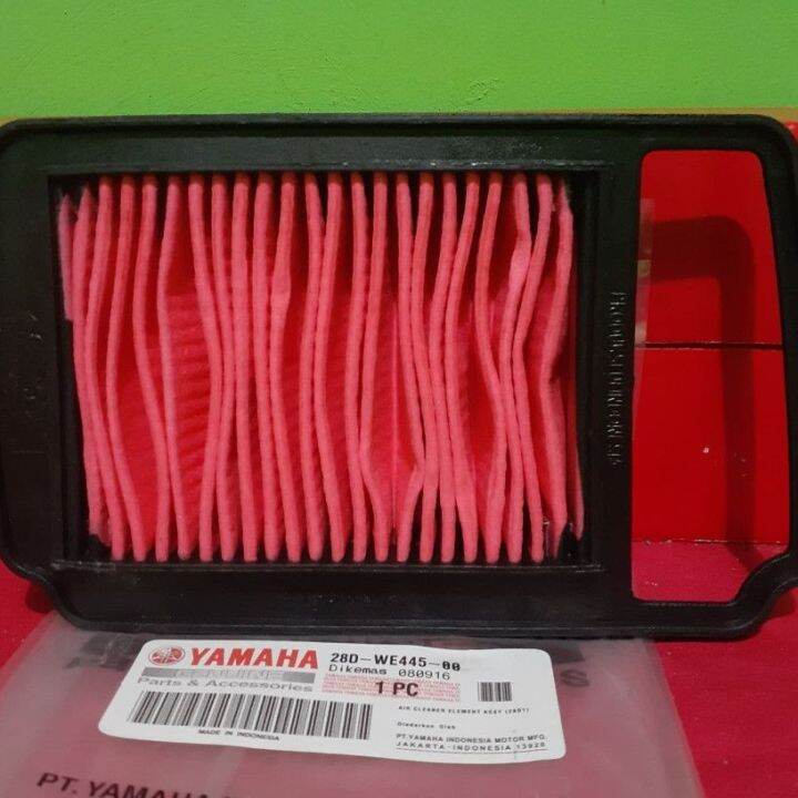FILTER UDARA SARINGAN UDARA MERAH MIO NEW MIO SPORTY 28D | Lazada Indonesia