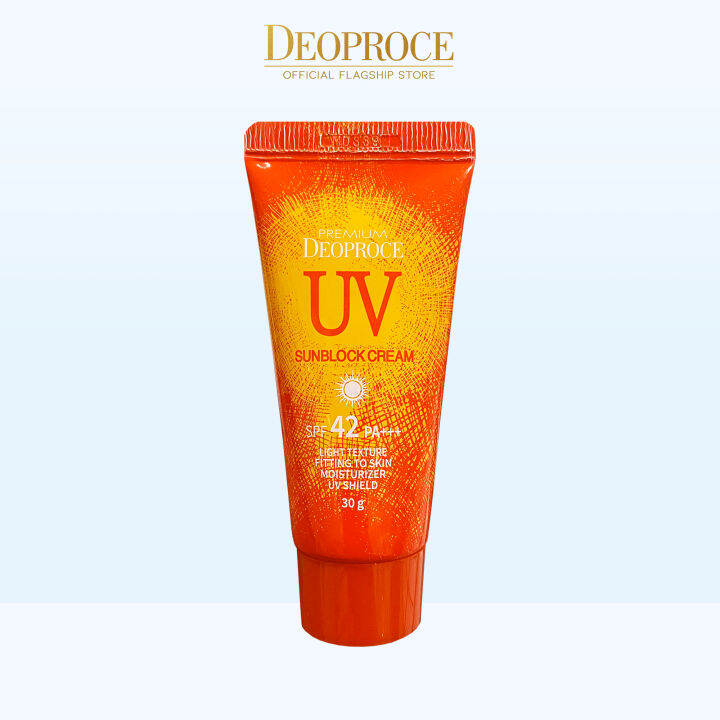 Deoproce UV Sunblock Cream SPF42 30G | Lazada PH