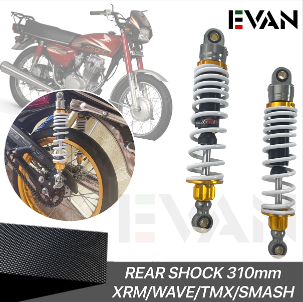 310mm Rear Dual Shock(1 set) Absorber For (Xrm Wave Tmx Smash Rs150 ...