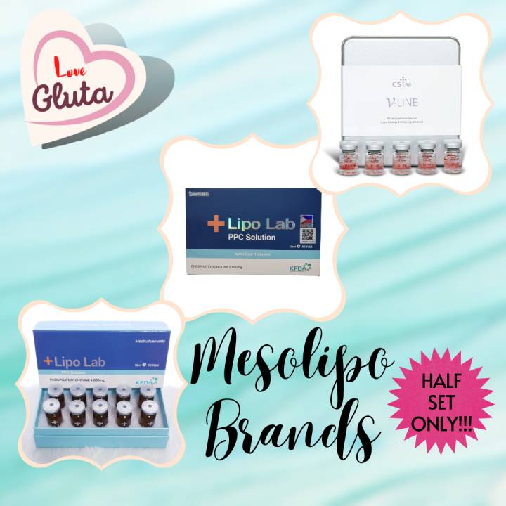 HALF: Mesolipo Lipolab face/body LoveGluta | Lazada PH