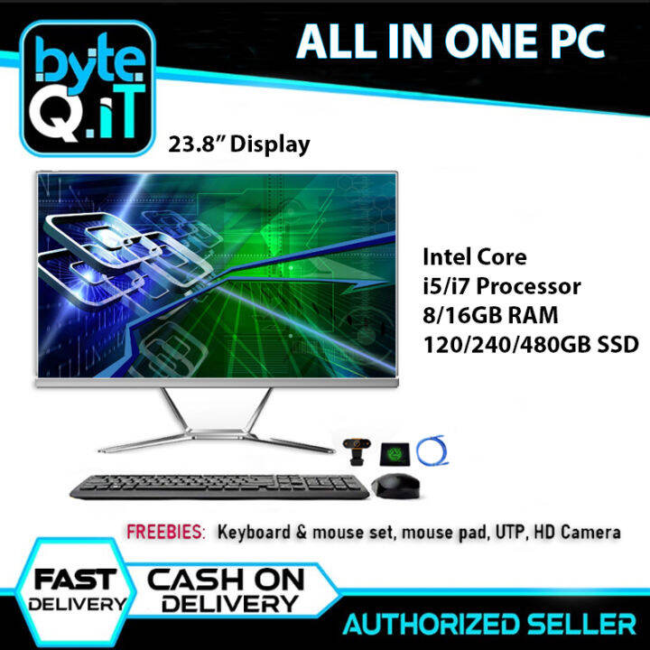 All in One PC Computer Set Core I5 I7 Brand New 23.8 inches 24inch ...
