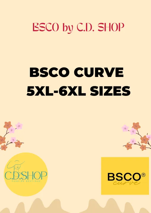ORIGINAL BSCO CURVE PLUS SIZE 5XL READY TO SHIP | Lazada PH