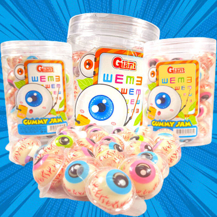 Giant Candy. Eye Candy Gummy Jam Sold Per Jar [T006] | Lazada PH