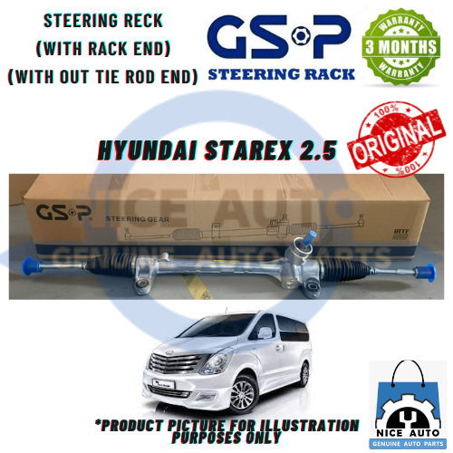 HYUNDAI STAREX 2.5 POWER STEERING GEAR RACK -BRAND 100% ORIGINAL GSP ...