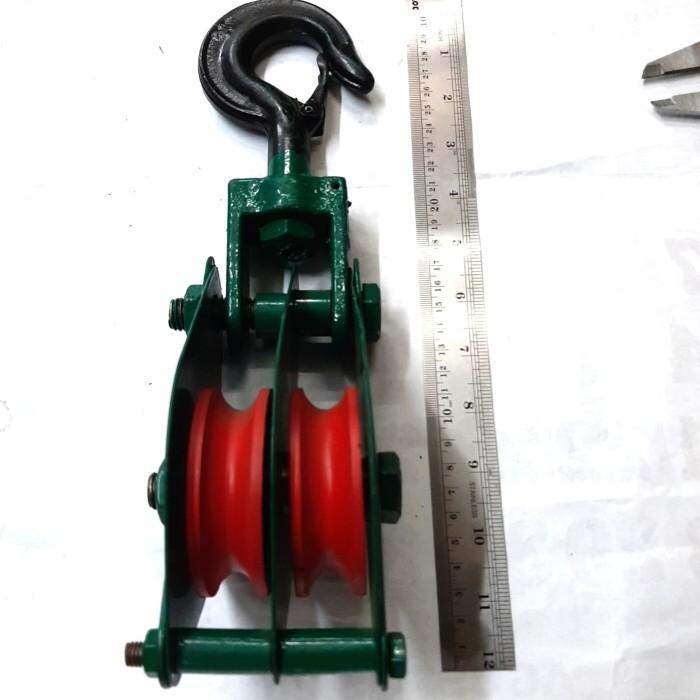 KEREKAN TIMBA DOUBLE/ KATROL SUMUR DOUBLE/KEREKAN KAPAL DOUBEL 1.2 TON ...