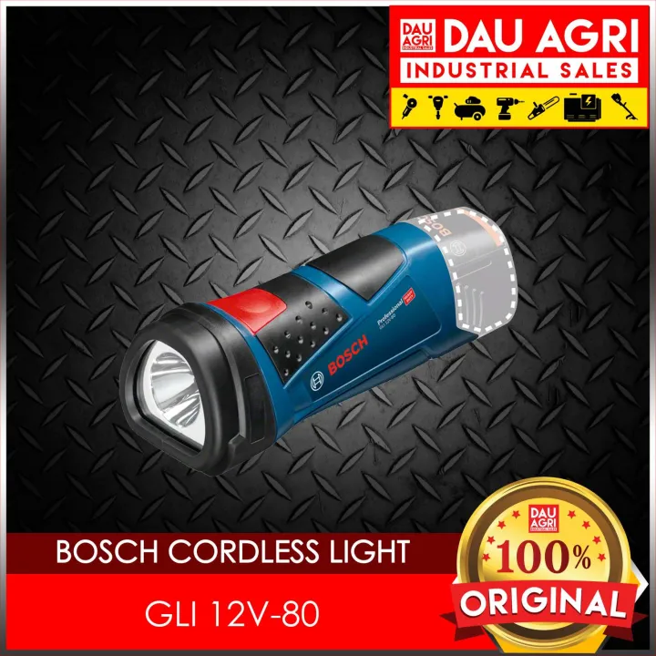 BOSCH Cordless Flashlight GLI 12V-80 | Lazada PH