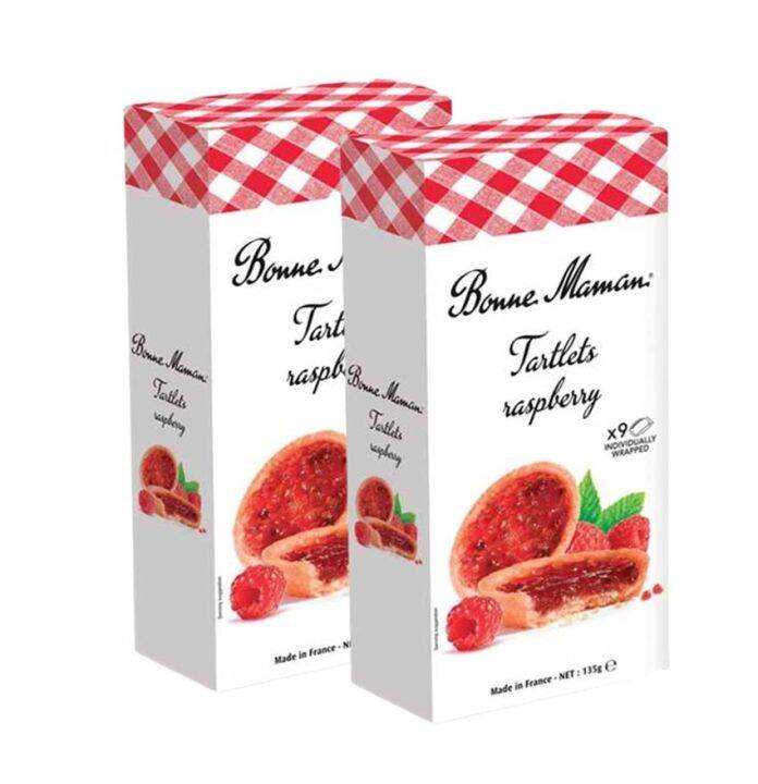 Bonne Maman Raspberry Tartlets บอนน์ มาม็อง ทาร์ตทาร์ต รสราสพ์เบอร์รี ...
