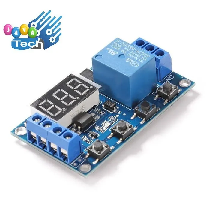 Digital Delay Timer Trigger On Off Relay Lazada Indonesia 