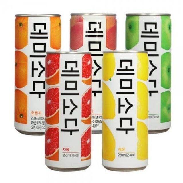 Korea DONGA Demi Soda Fruits Drinks 250ML ,HAITAI Bong Bong Korean Grape Juice 238ml | Lazada