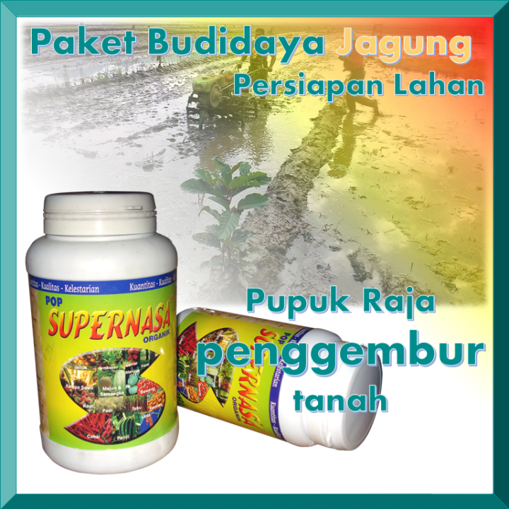 paket olah lahan tanaman jagung / pupuk jagung / pupuk untuk tanaman ...