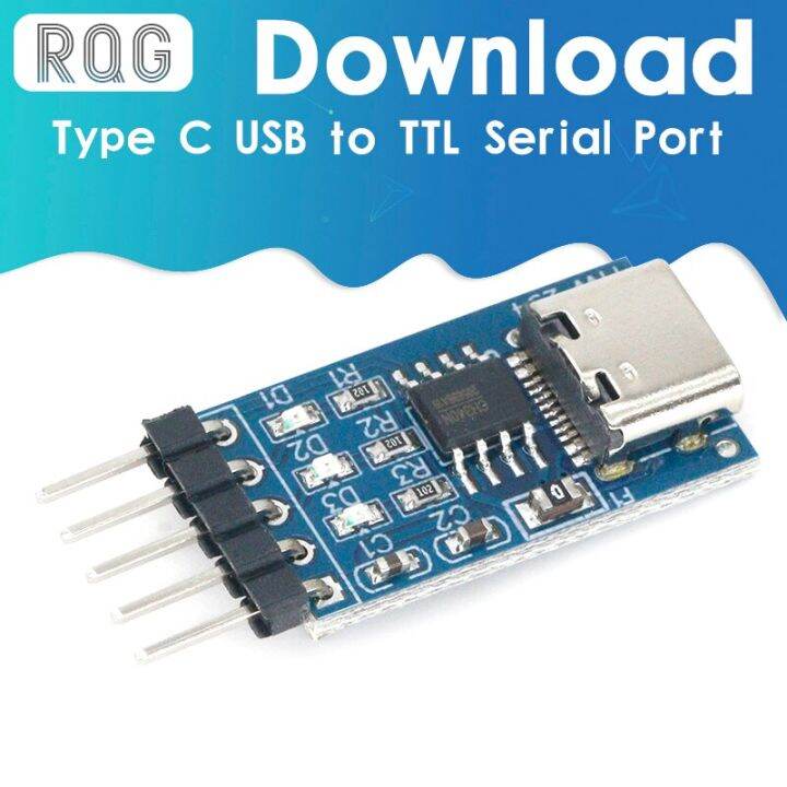 Type C Usb To Ttl Serial Port Ch340n Module Upgrade Mcu Download Brush ...