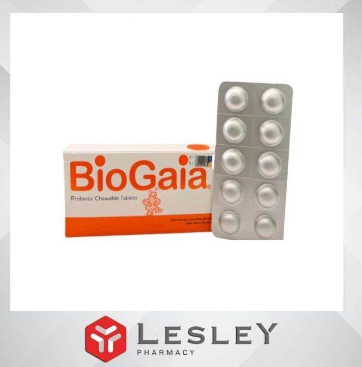 BioGaia Probiotic Chewable Tablets (Lemon Flavor) x 30Tablets | Lazada