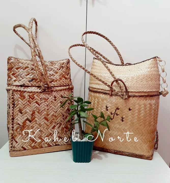 Pasiking Rattan/Bamboo Ethnic Backpack | Lazada PH