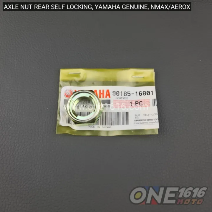 YAMAHA GENUINE AXLE NUT SELF LOCKING 90185-16801 FOR NMAX AEROX ALL ...