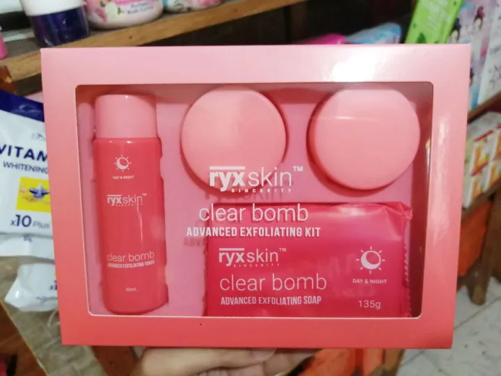 RYX Skin CLEAR BOMB Advanced Exfoliating Kit | Lazada PH