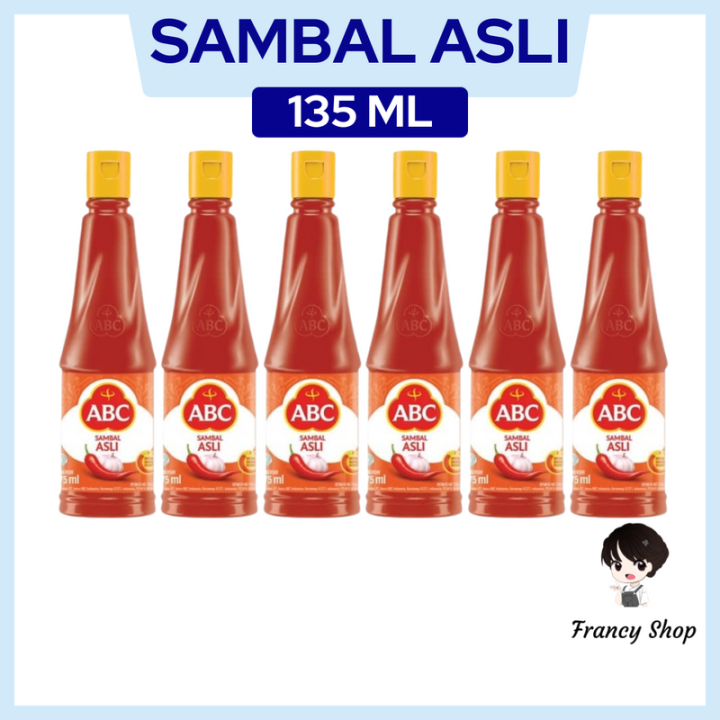Paket Murah Saus Sambal ABC Sambal Asli 135 ml / Saos Sambal / Sambel ...